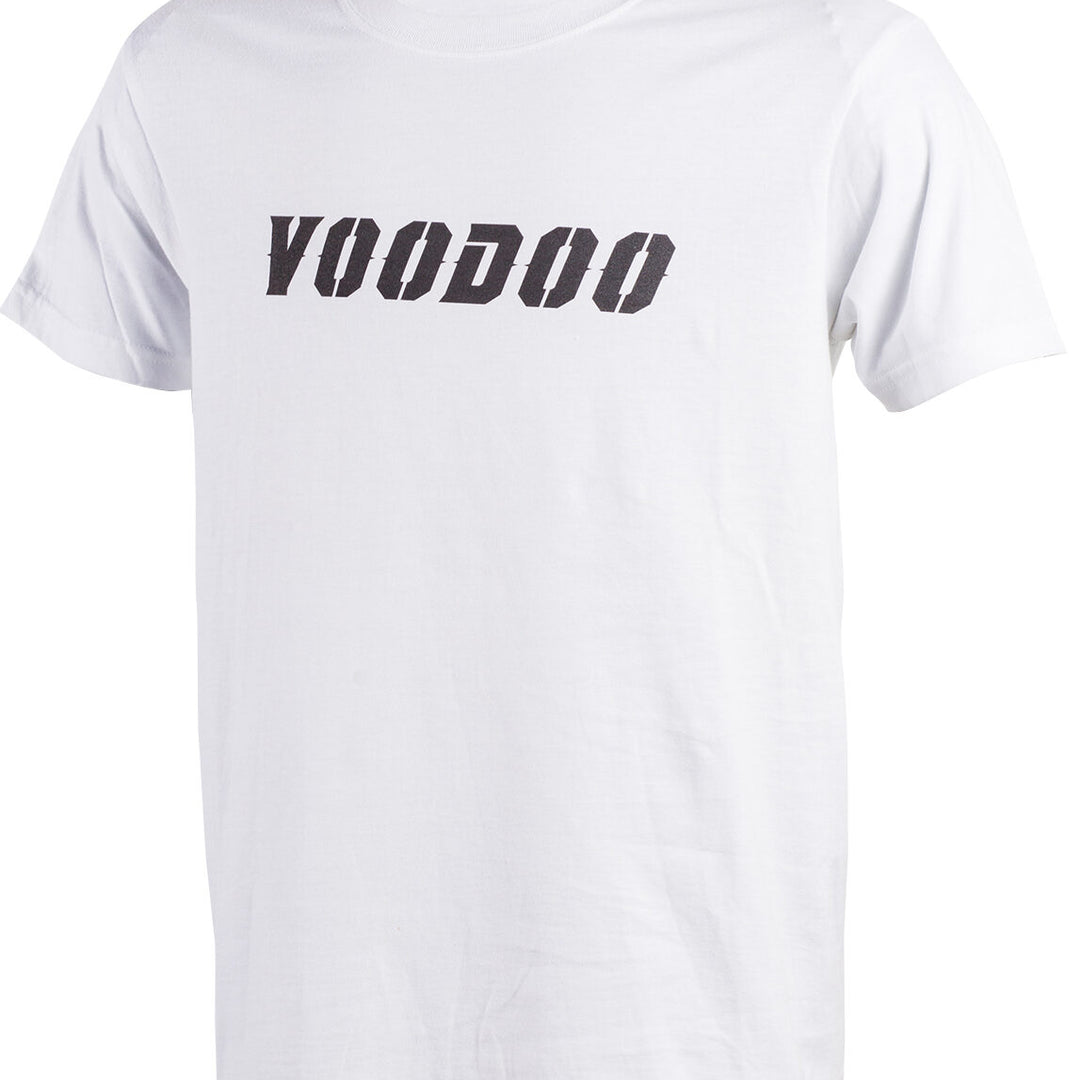 VooDoo White Classic Big Logo – Voodoo Cycles