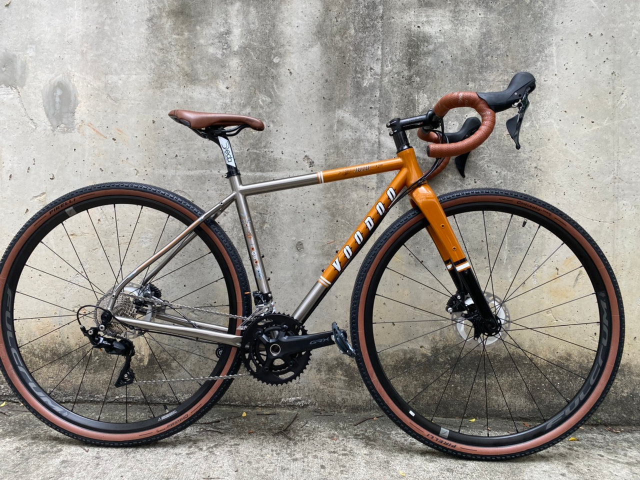 Voodoo Cycles Juju: Titanium Gravel Bike